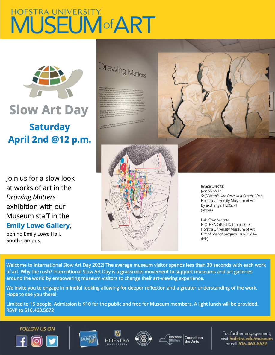 7th Slow Art Day at Hofstra University Museum of Art | Slow Art Day