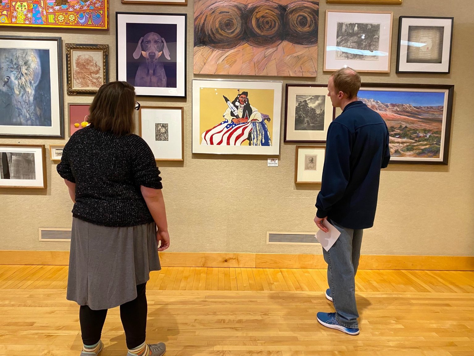 AKMA Focuses on Indigenous Art for Their Second Slow Art Day | Slow Art Day