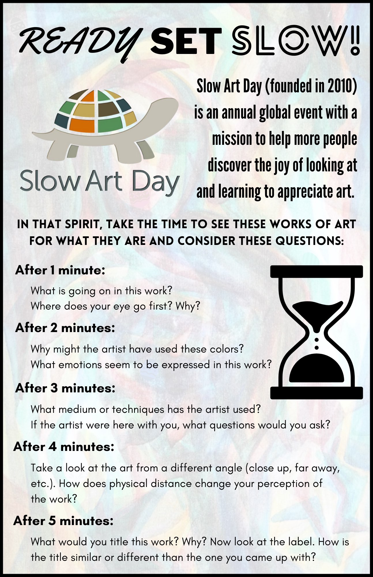 Slow Art Day | April 2 2022