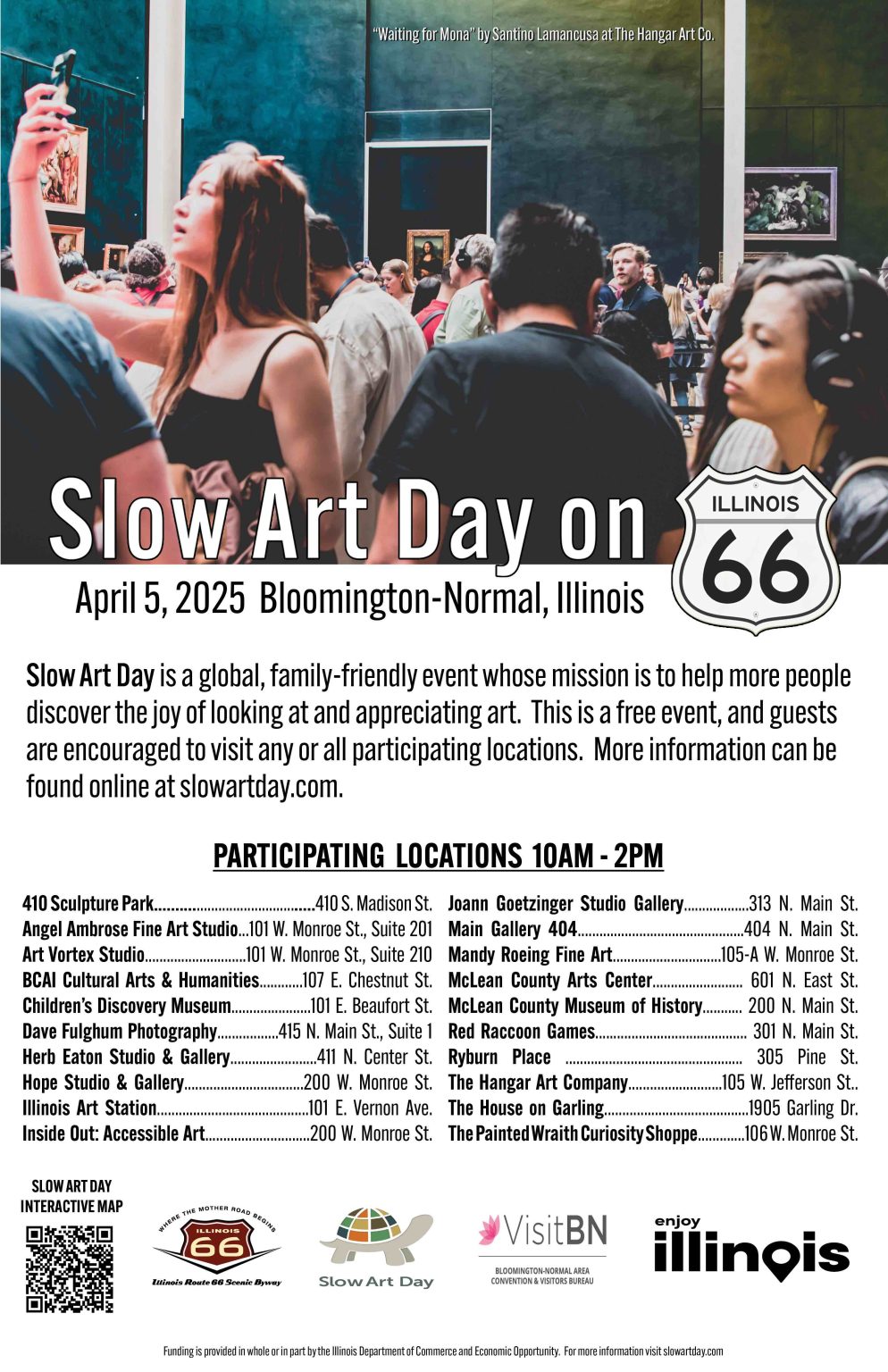 Route 66 Citywide Slow Art Day Planned | Slow Art Day